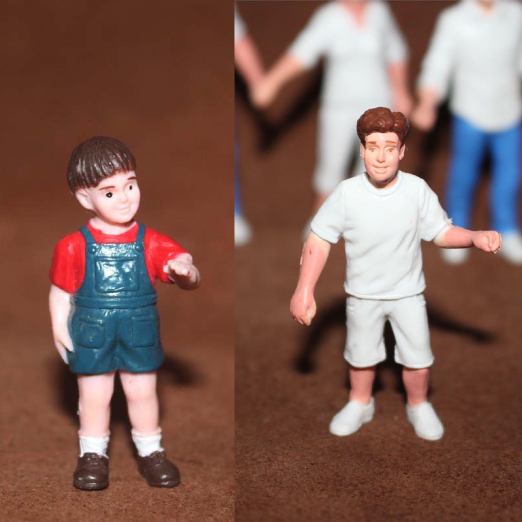 Human Figurines: HO Scale Miniature| Photography| Miniature Human ...