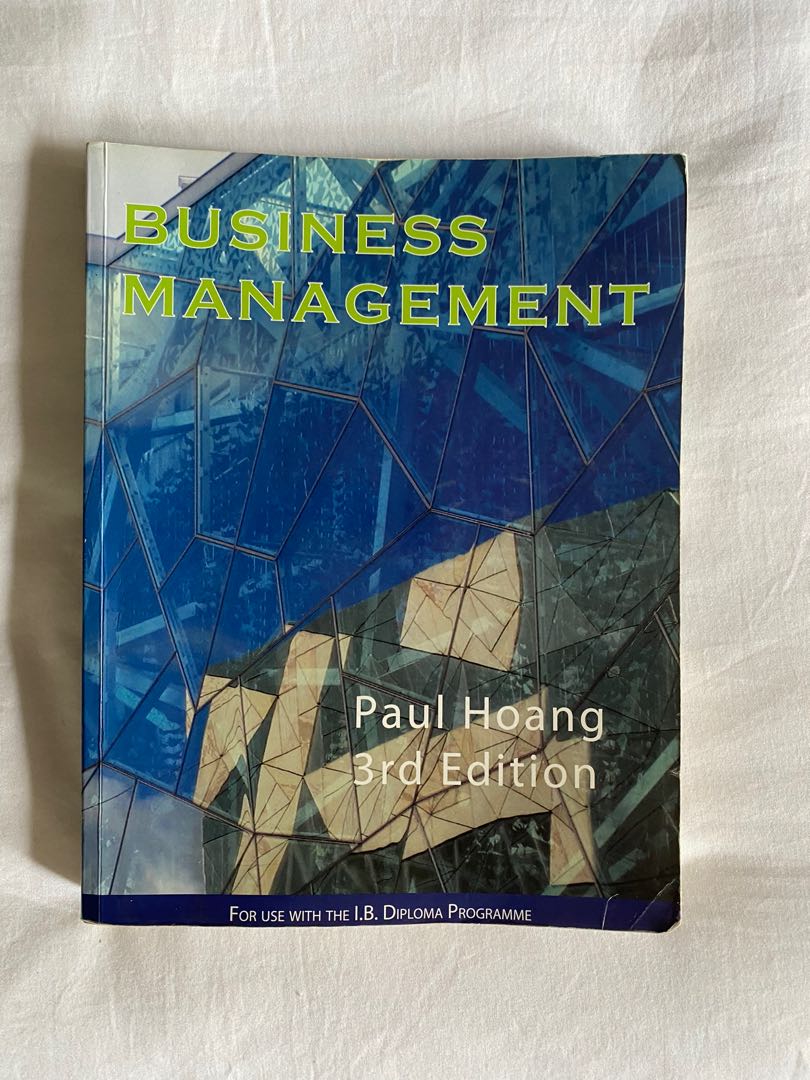 IB Business Management Textbook, Hobbies & Toys, Books & Magazines ...