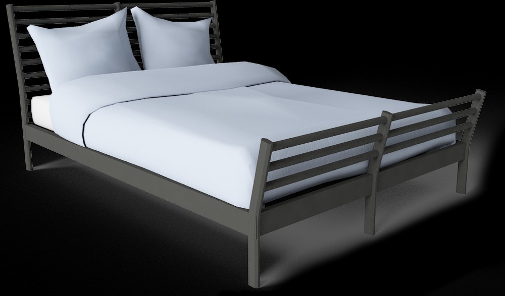 IKEA Sorum Queen Bed Frame, Furniture & Home Living, Furniture, Bed ...