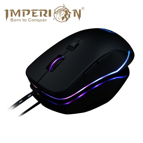 Imperion 6 Button Gaming Mouse M420 Crossbow Built-In Memory 6400 DPI ...