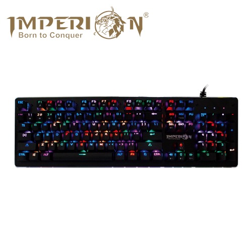 Imperion Mechanical Gaming Keyboard Mech 10 Blue Kailh switch ...