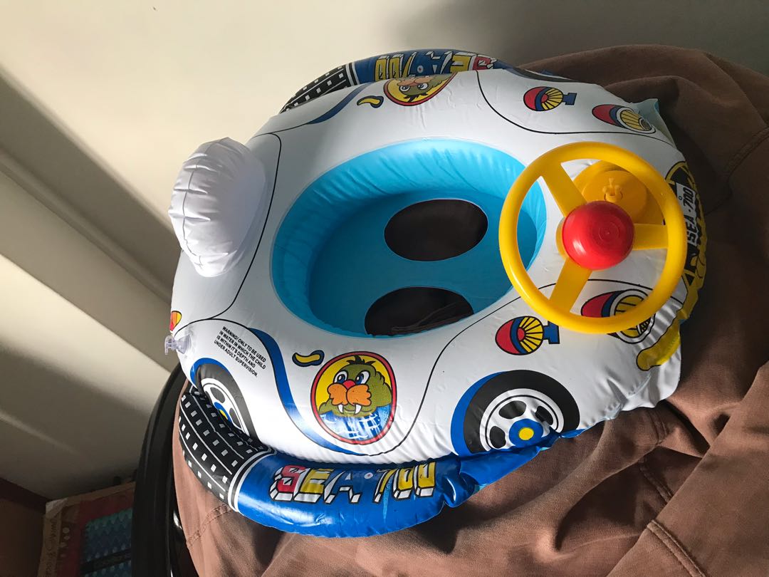 Car kids float swimming gear, Babies & Kids, Infant Playtime on Carousell