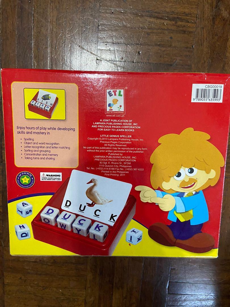 Little genius speller for kids, Hobbies & Toys, Toys & Games on Carousell