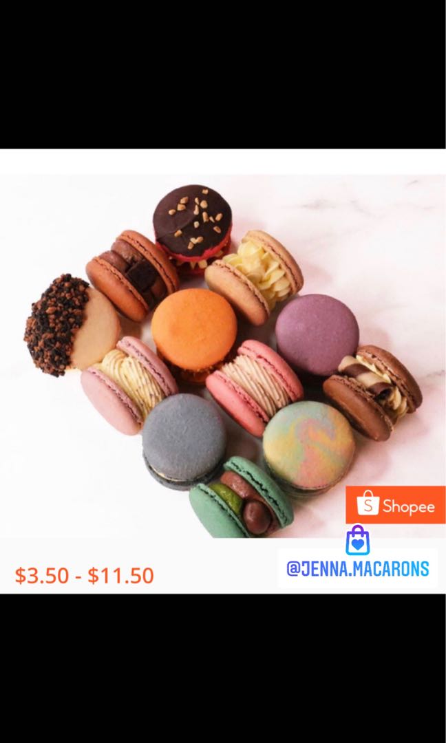Mokarons (fat macarons aka gemok macarons), Food & Drinks, Homemade ...