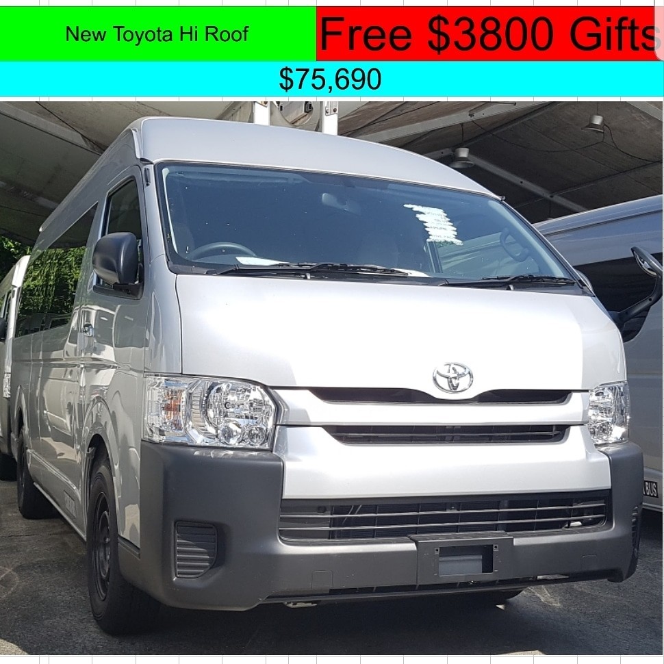 New Toyota Hi roof, mini bus, 13+1 seaters, Car Accessories ...