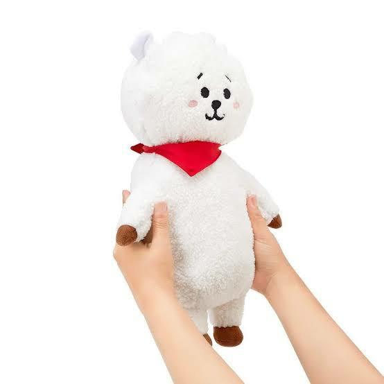 OFFICIAL BT21 RJ STANDING DOLL (MEDIUM), Hobbies & Toys, Memorabilia ...
