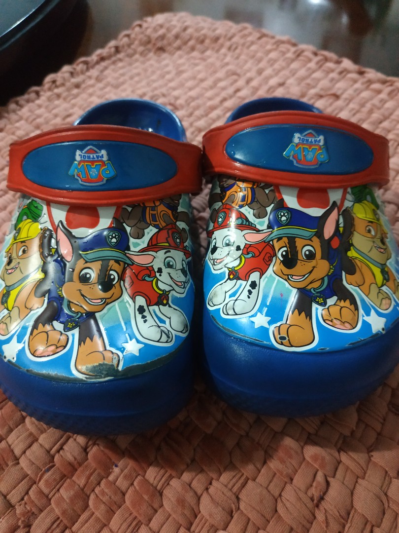 Paw Patrol Crocs, Babies & Kids, Babies & Kids Fashion on Carousell
