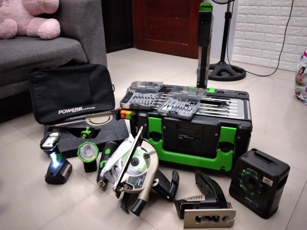Portable Powertools Power8 WorkShop (Used), Commercial & Industrial ...
