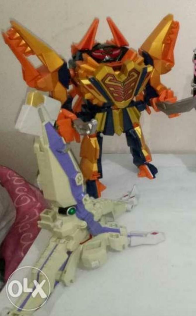 Power Ranger Sentai Shinken Samurai Lobster Squid, Hobbies & Toys, Toys ...