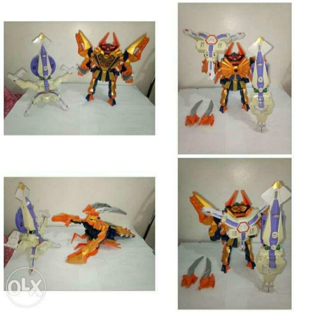 Power Ranger Sentai Shinken Samurai Lobster Squid, Hobbies & Toys, Toys ...