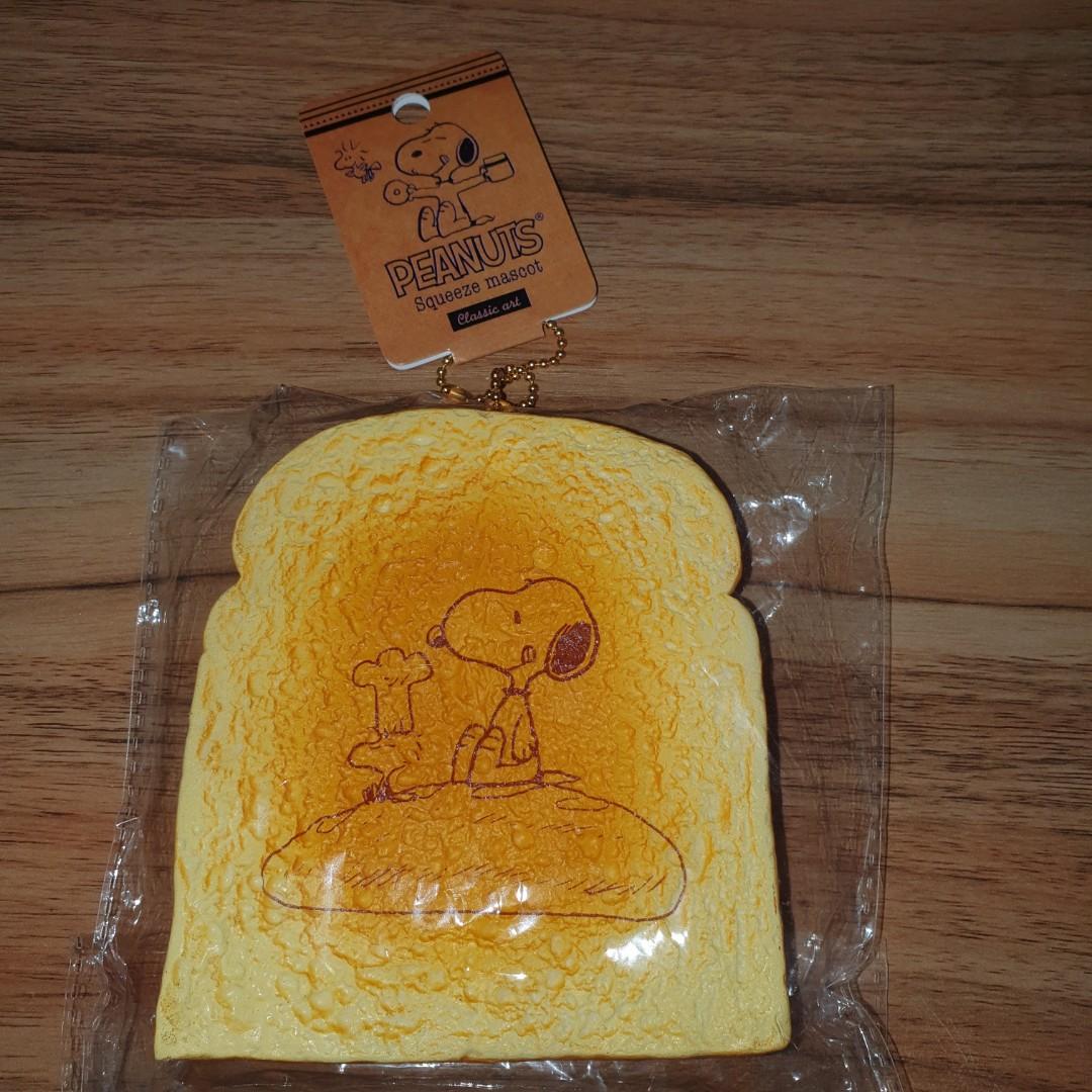 Rare snoopy toast squishy, Toys & Games, Others on Carousell