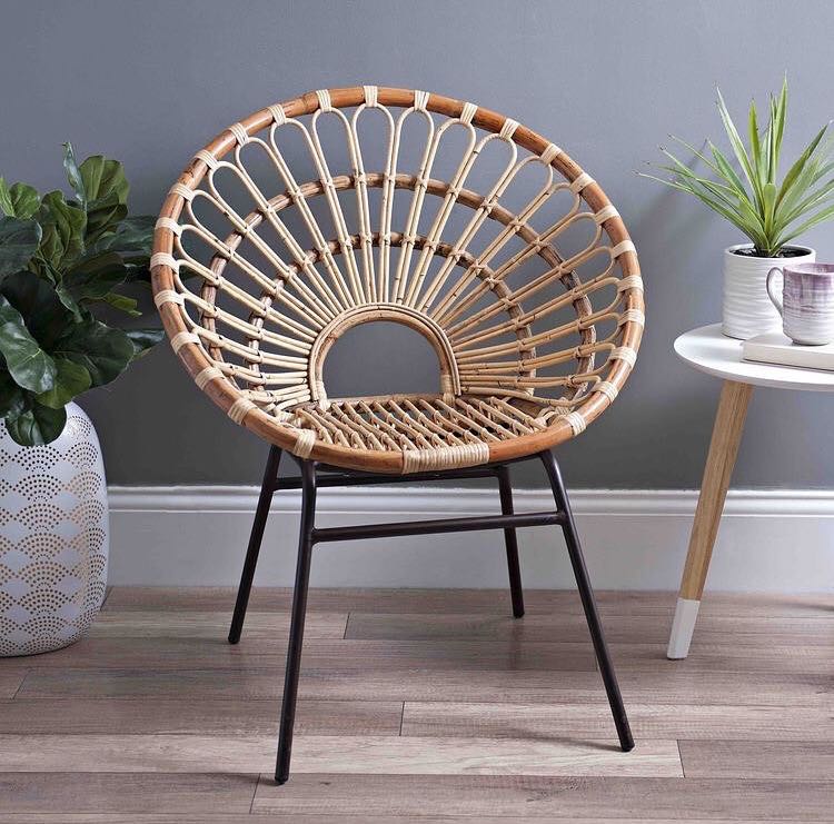 Rattan Peacock Wicker Chair Rattan Chair Native Chair Home Decor Indoor ...