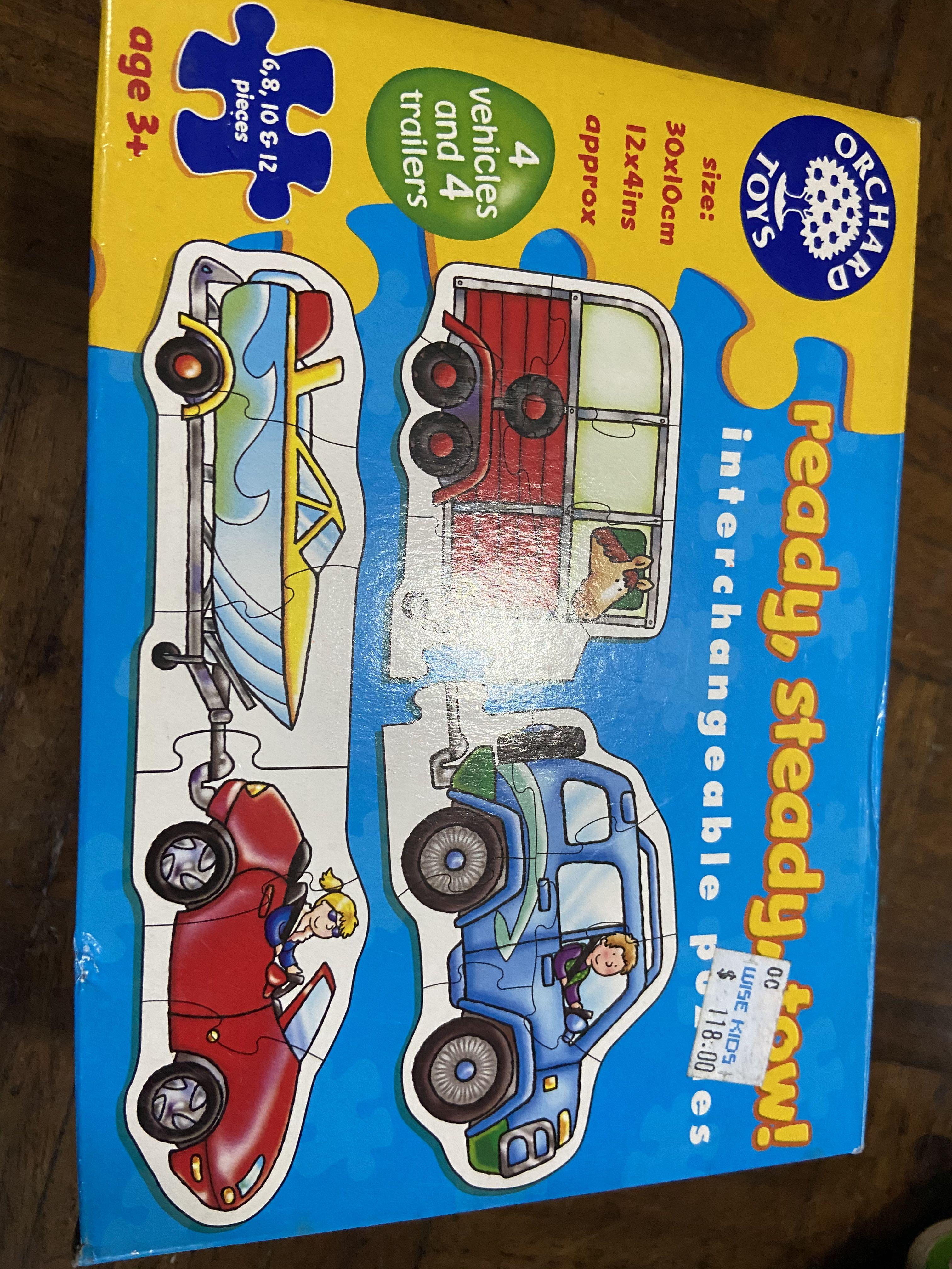 Ready Steady Tow Puzzle piece set, Hobbies & Toys, Toys & Games on ...