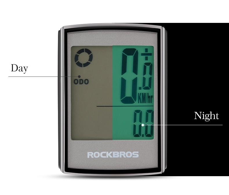 RockBros Bicycle speedometer bicycle computer speed meter, Sports ...