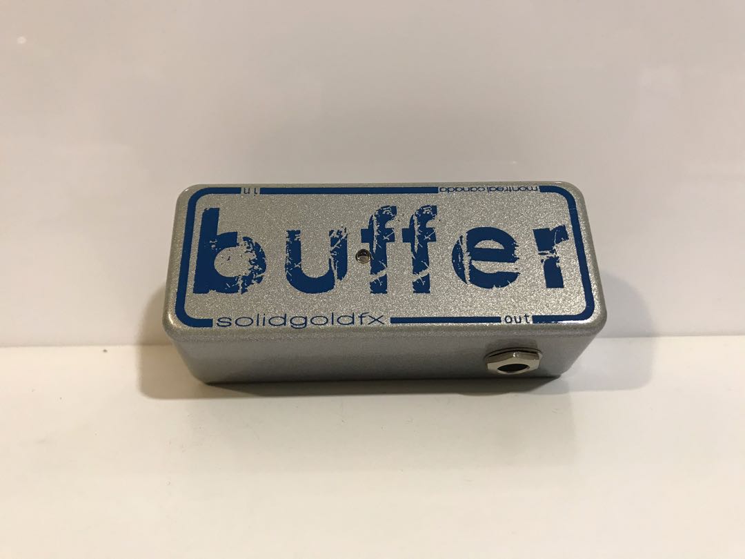 Solid Gold Buffer signal chain boost effect, Hobbies & Toys, Music ...