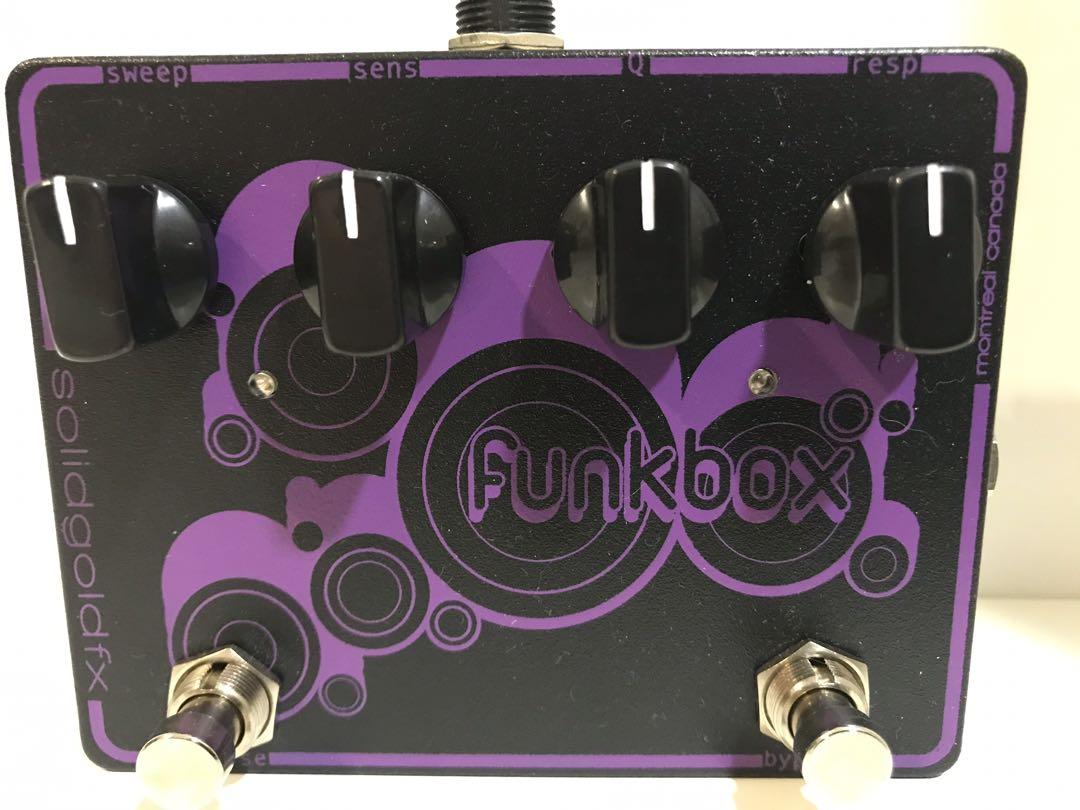 SolidGoldFX Funkbox envelope filter effect, Music & Media, Music ...