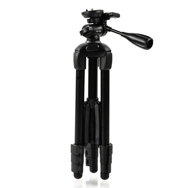 Sony VCT-R100 Lightweight Aluminum 3-Way Pan/Tilt Head Digital Camera ...