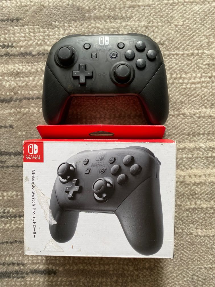 Original Nintendo Switch Pro Controller, Video Gaming, Video Game ...