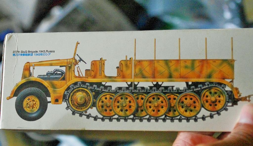 全新 - Tamiya-田宮-35239-1/35-WW2-German-Schwerer Zugkraftwagen 18t (Sd.Kfz.9) Famo -w/figures and ...