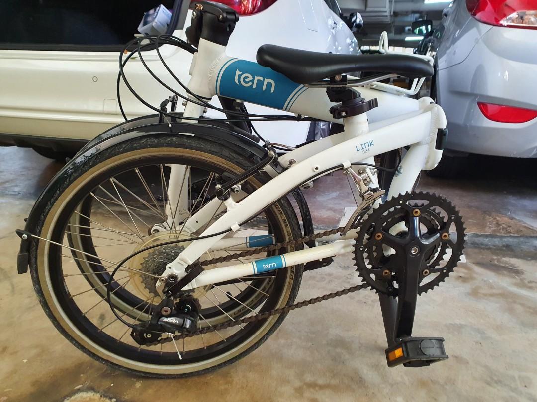Tern Link D24 Foldable Bicycle, Sports Equipment, Bicycles & Parts ...
