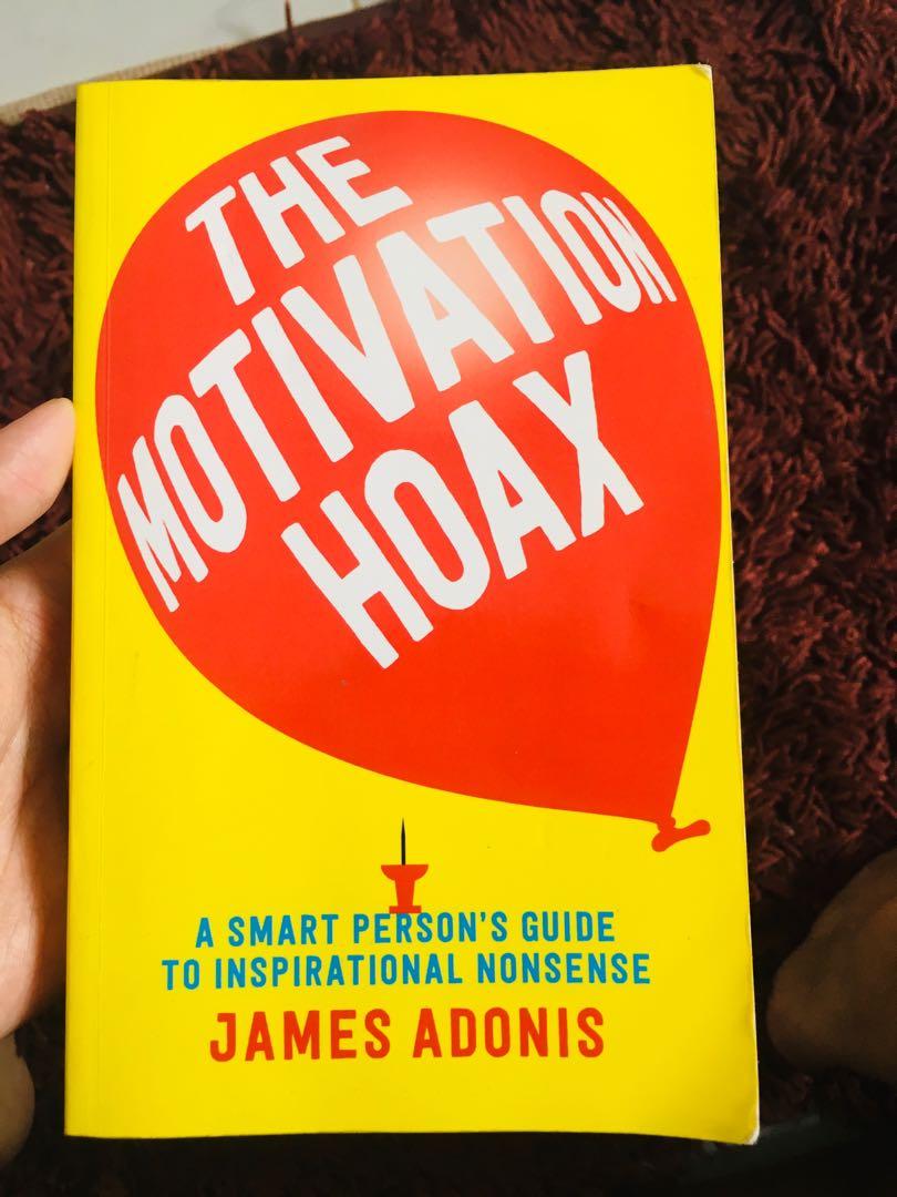 The Motivation Hoax by James Adonis, Hobbies & Toys, Books & Magazines ...