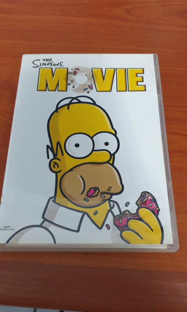 The Simpsons Movie DVD, Music & Media, CDs, DVDs & Other Media on Carousell