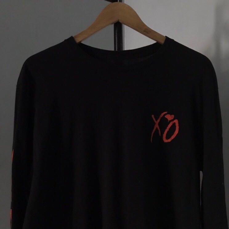 The Weeknd’s xo merch, Men's Fashion, Tops & Sets, Formal Shirts on ...