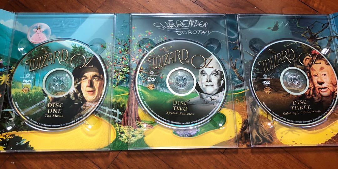 The Wizard of Oz Three-Disc Collector's Edition DVD Judy Garland ...
