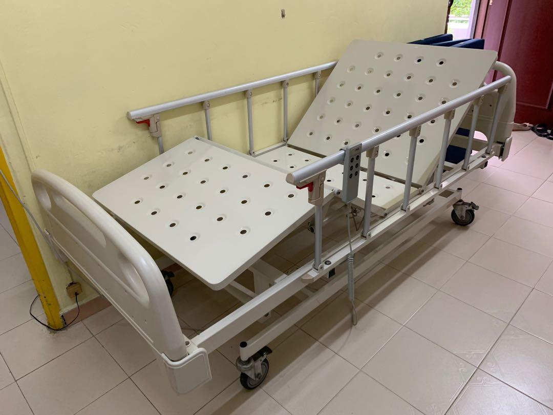 TiMotion Hospital Bed Frame Intertek Brand, Furniture & Home Living ...