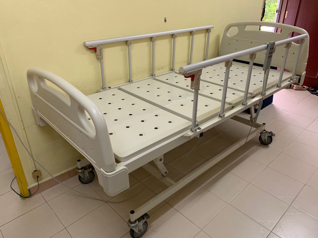 TiMotion Hospital Bed Frame Intertek Brand, Furniture & Home Living ...