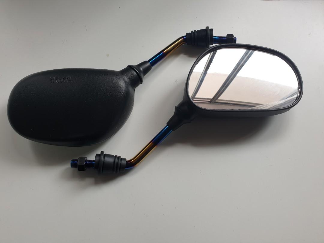 Yamaha Titanium Side Mirror, Motorcycles, Motorcycle Accessories on ...