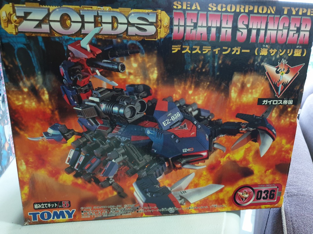 Tomy Zoids EZ-036 Death Stinger, Hobbies & Toys, Toys & Games on Carousell