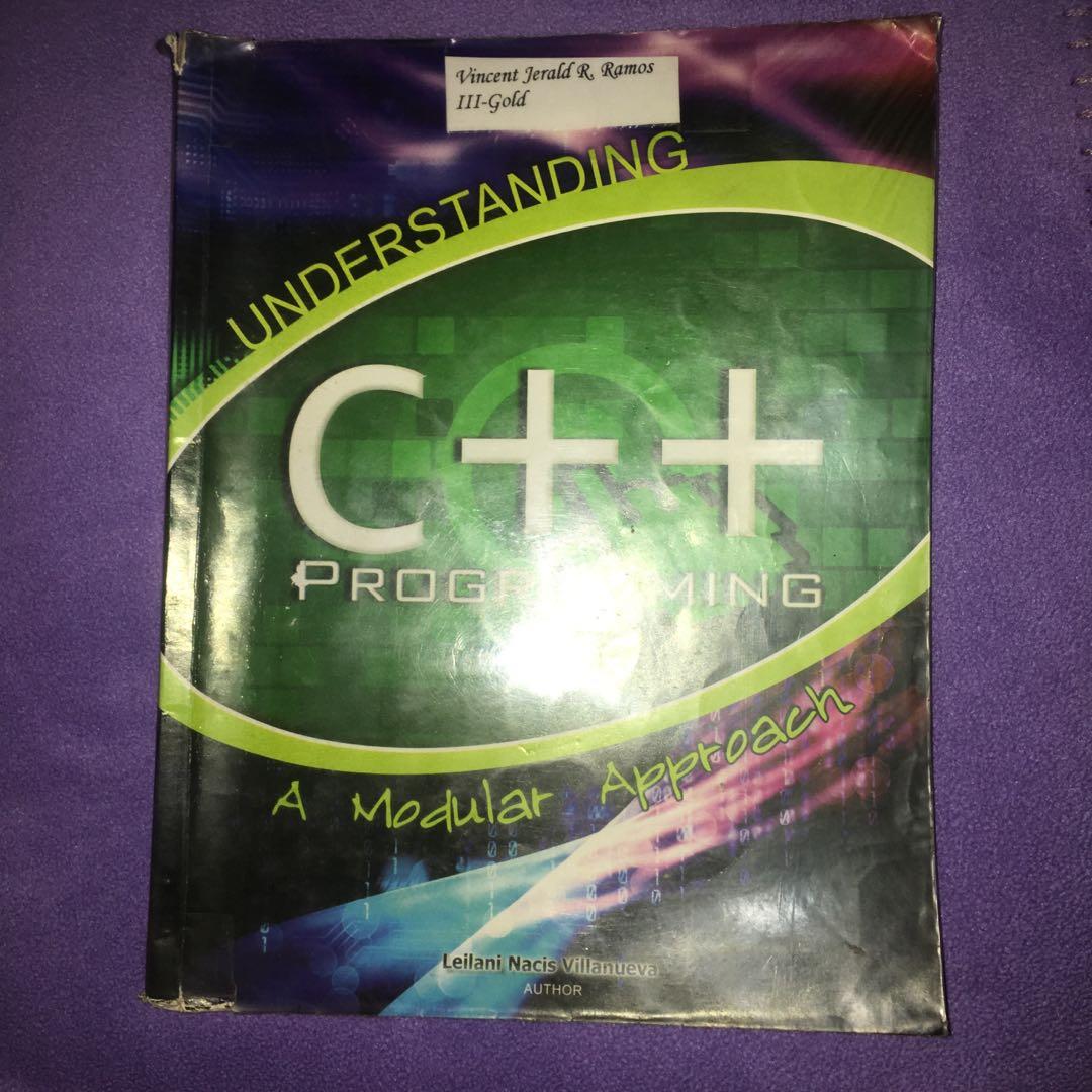 Understanding C++ Programming (A Modular Approach) | JHS Book, Hobbies ...