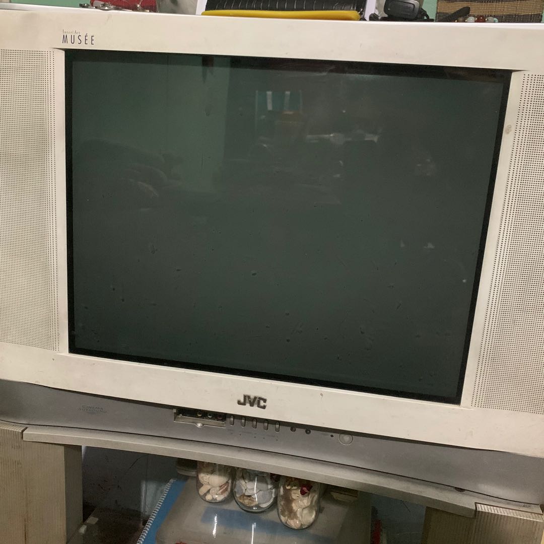 Used / 2nd-hand TV with tv rack, Audio, Other Audio Equipment on Carousell