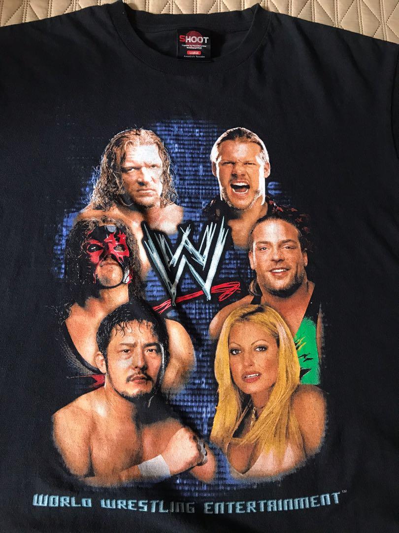Vintage WWE 2003 shirt, Men's Fashion, Tops & Sets, Tshirts & Polo ...
