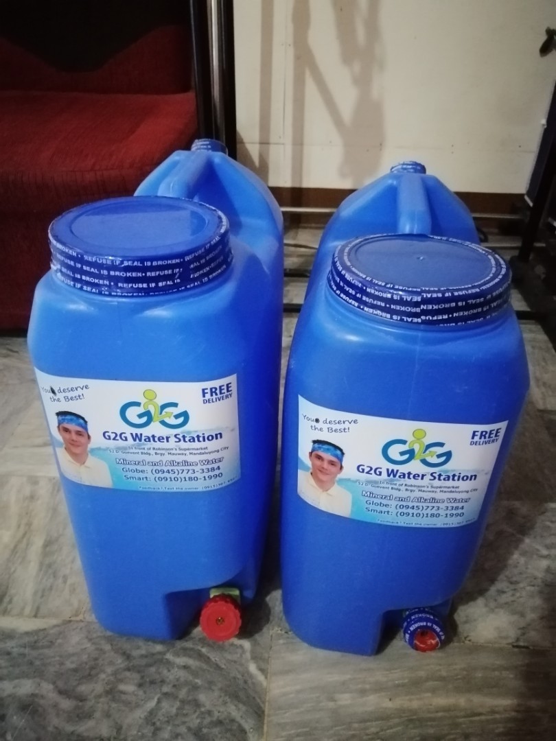 Water Blue Gallons, TV & Home Appliances, Kitchen Appliances, Water ...