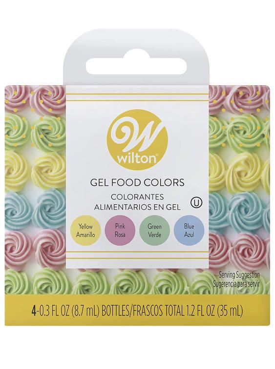 Wilton Gel Food Color Set, Primary, Food & Drinks, Packaged & Instant ...