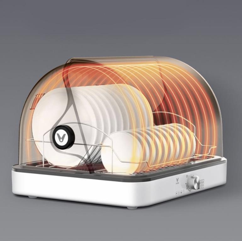 Xiaomi Viomi Countertop Electric Dish Dryer UV Sterilisation Hot Air ...