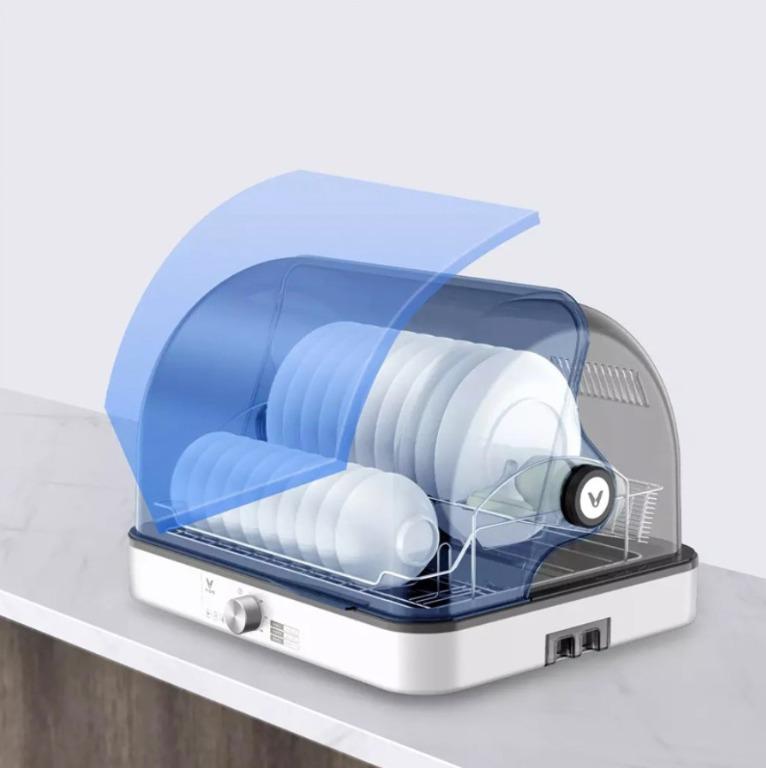 Xiaomi Viomi Countertop Electric Dish Dryer UV Sterilisation Hot Air ...