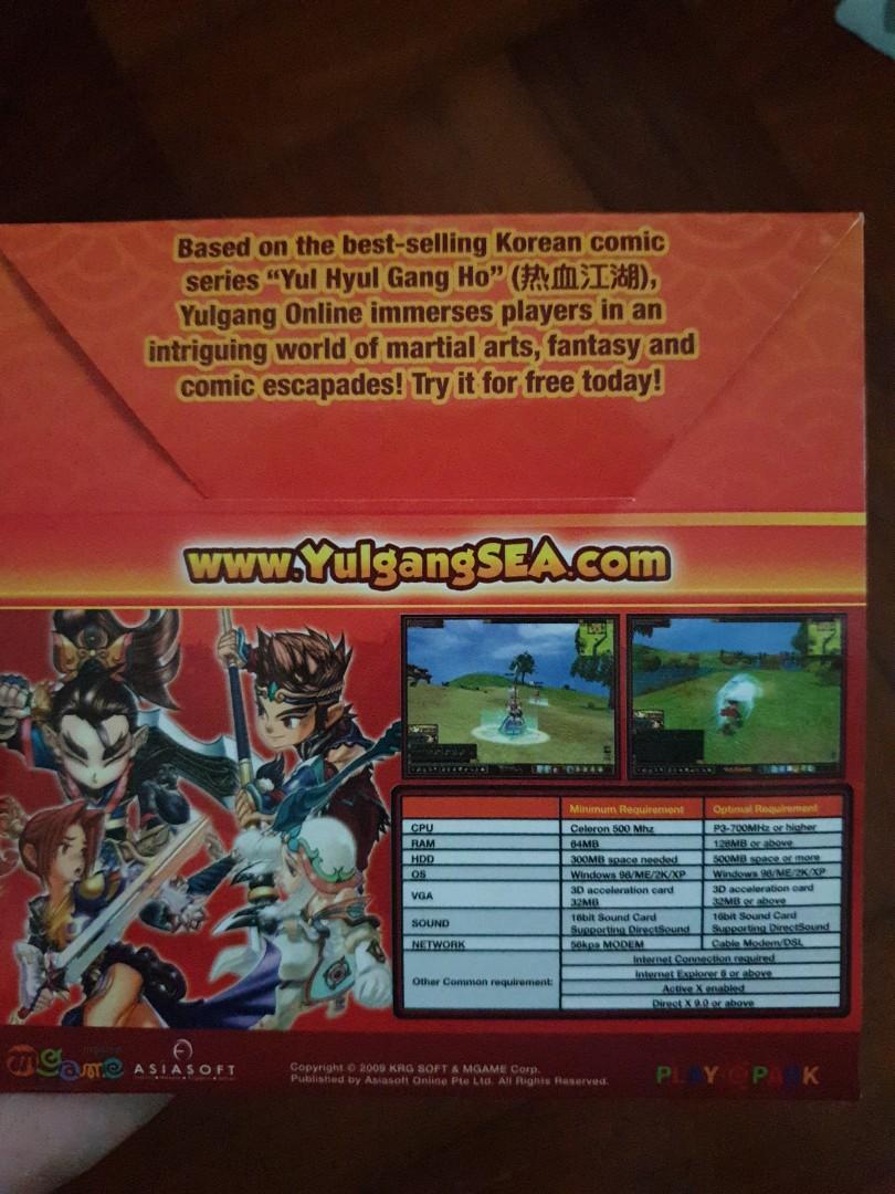 YULGANG PC DVD ROM, Toys & Games, Video Gaming, Video Games on Carousell