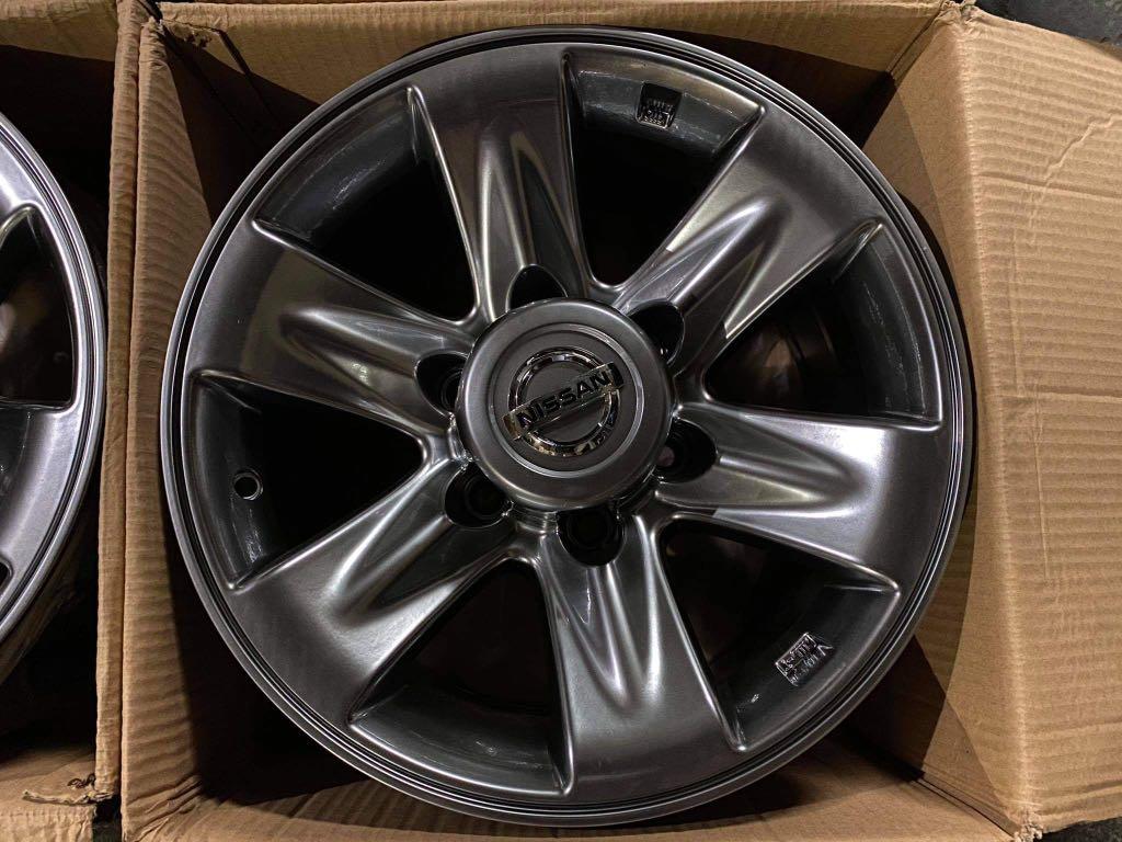 16" Nissan Patrol Mags code 16612xH Bnew 6Holes pcd 139, Car Parts ...