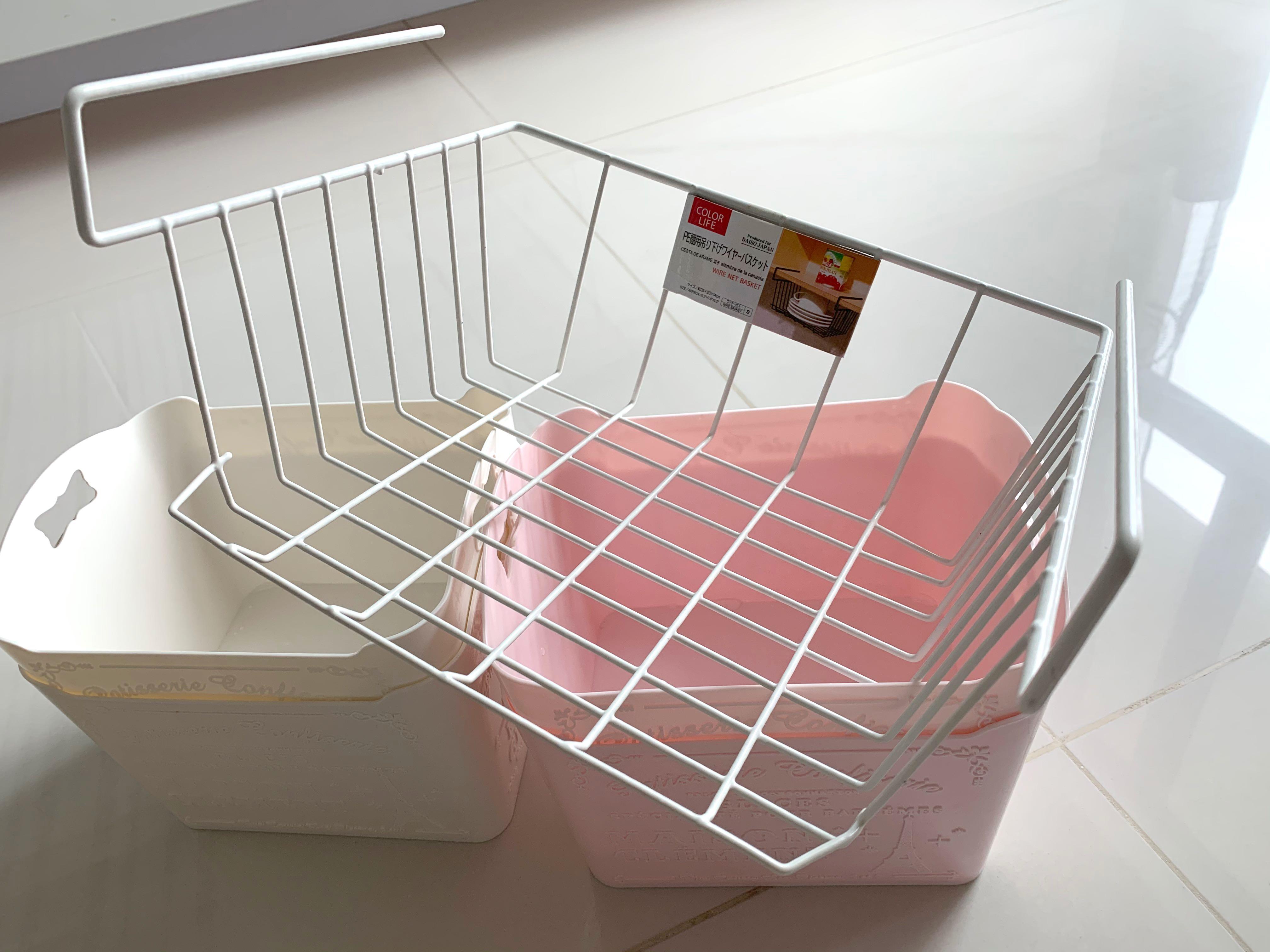 8 Daiso storage items, Everything Else on Carousell