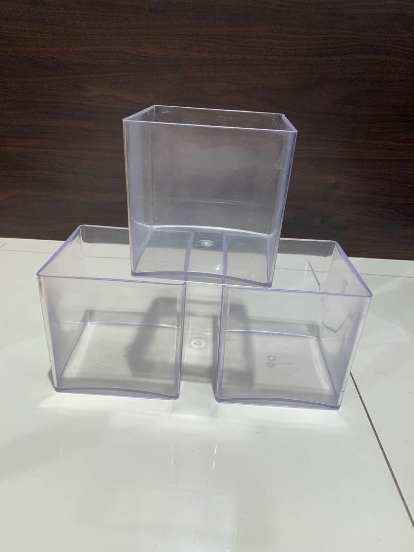 Acrylic Plastic Boxes, Furniture, Home Decor, Others on Carousell