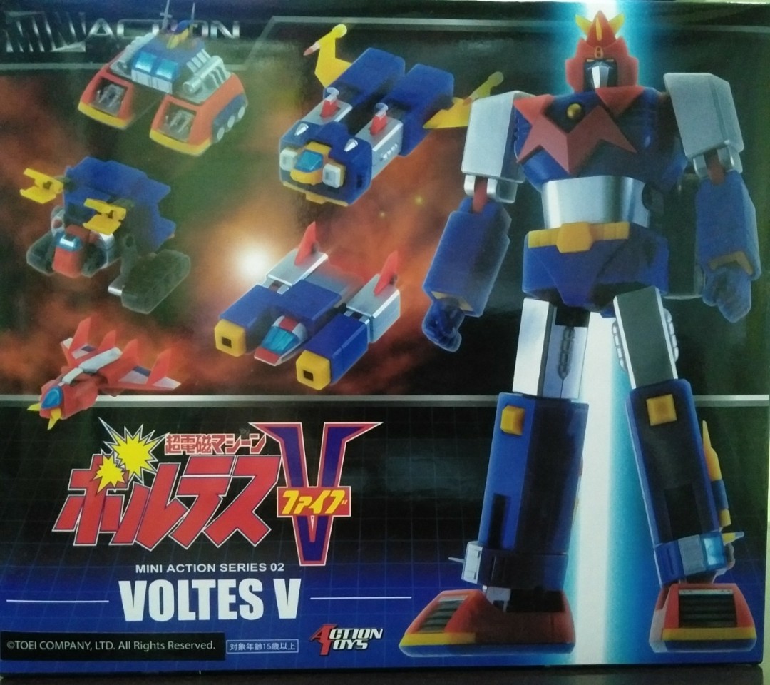 Action Toys Voltes V, Hobbies & Toys, Toys & Games on Carousell