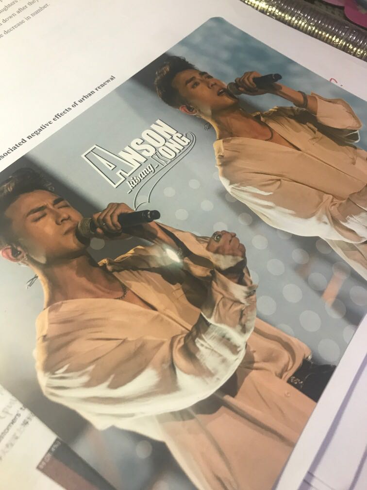 Anson Kong 2019年曆, 興趣及遊戲, 收藏品及紀念品, 明星周邊 - Carousell