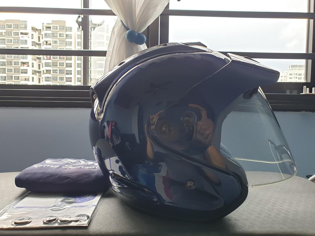Arai Ram 3 Uptown Malibu, Motorcycles, Motorcycle Apparel on Carousell