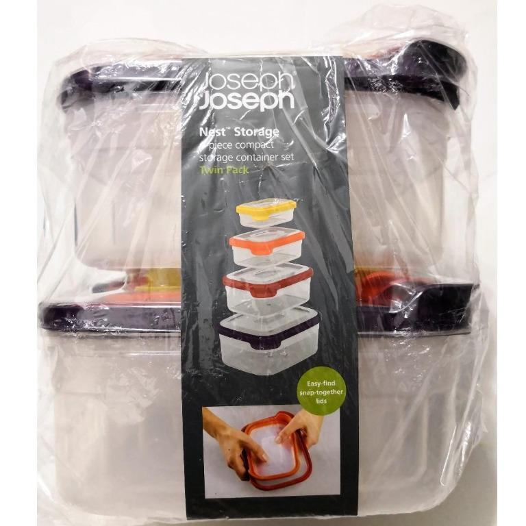 [AUTHENTIC] Joseph Joseph Nest Storage Plastic Food Storage Containers ...