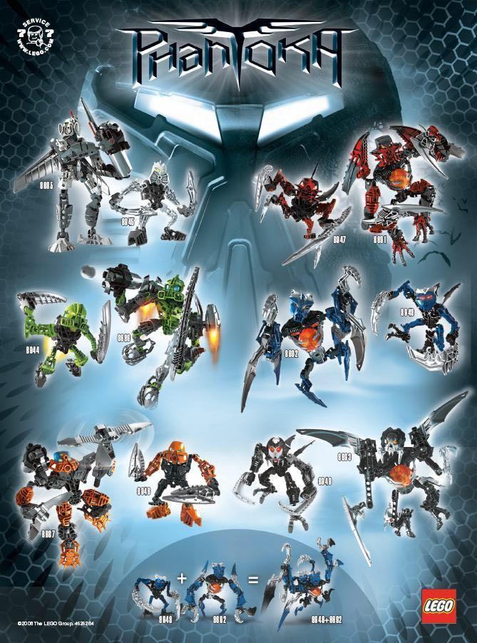 Bionicles Phantoka Orange (Large + Small), Hobbies & Toys, Toys & Games ...