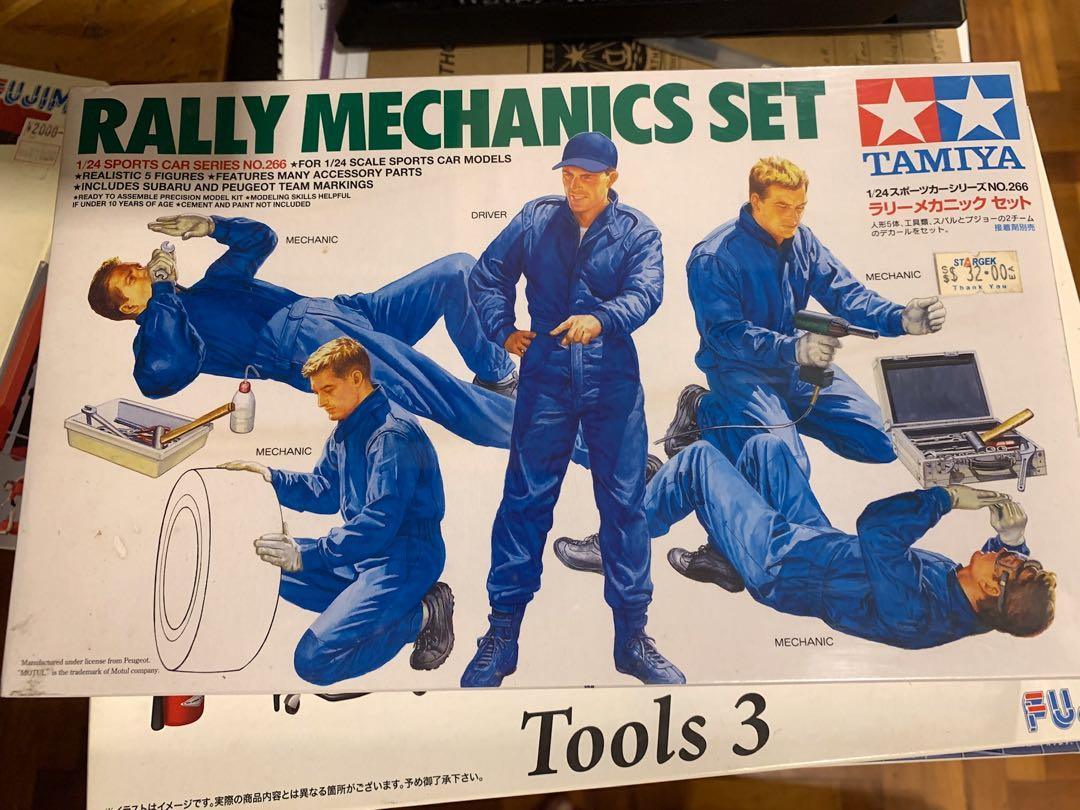 BNIB 1/24 Tamiya Rally Mechanics set, Hobbies & Toys, Toys & Games on ...