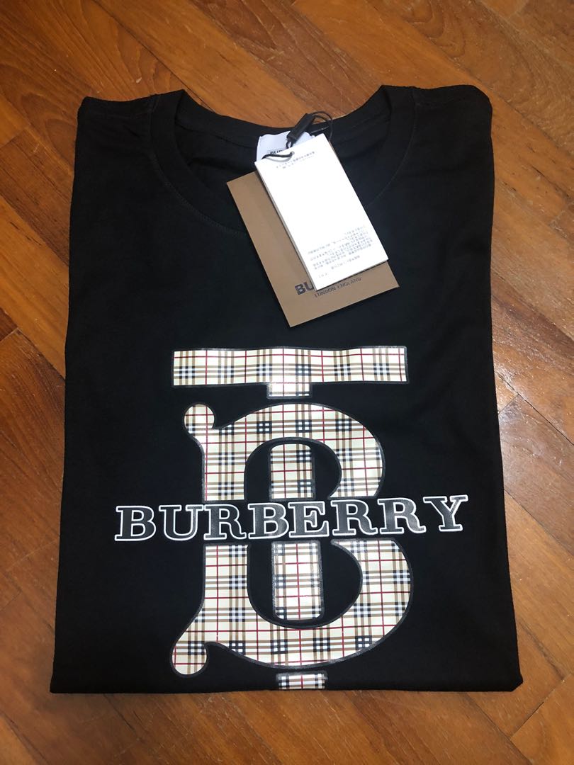 Burberry Tee, Men's Fashion, Tops & Sets, Tshirts & Polo Shirts on ...